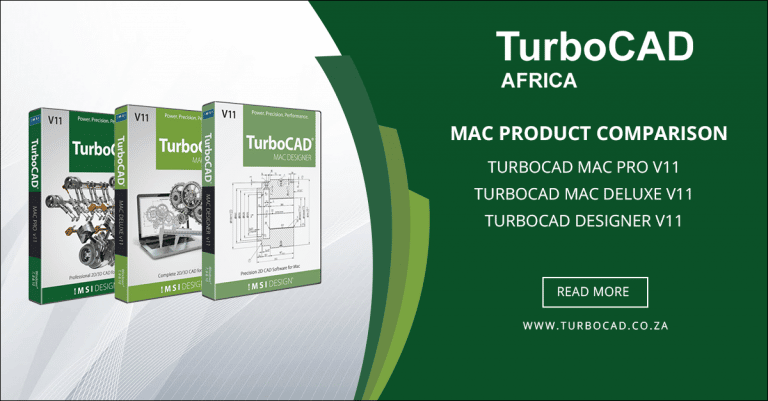 TurboCAD MAC v16 Comparison - TurboCAD Africa