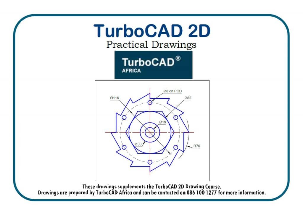 TurboCAD 2D Fundamentals Drawing Pack - TurboCAD® Africa