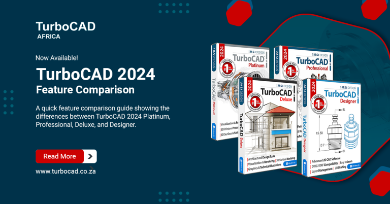 TurboCAD 2024 - Feature Comparison - TurboCAD Africa