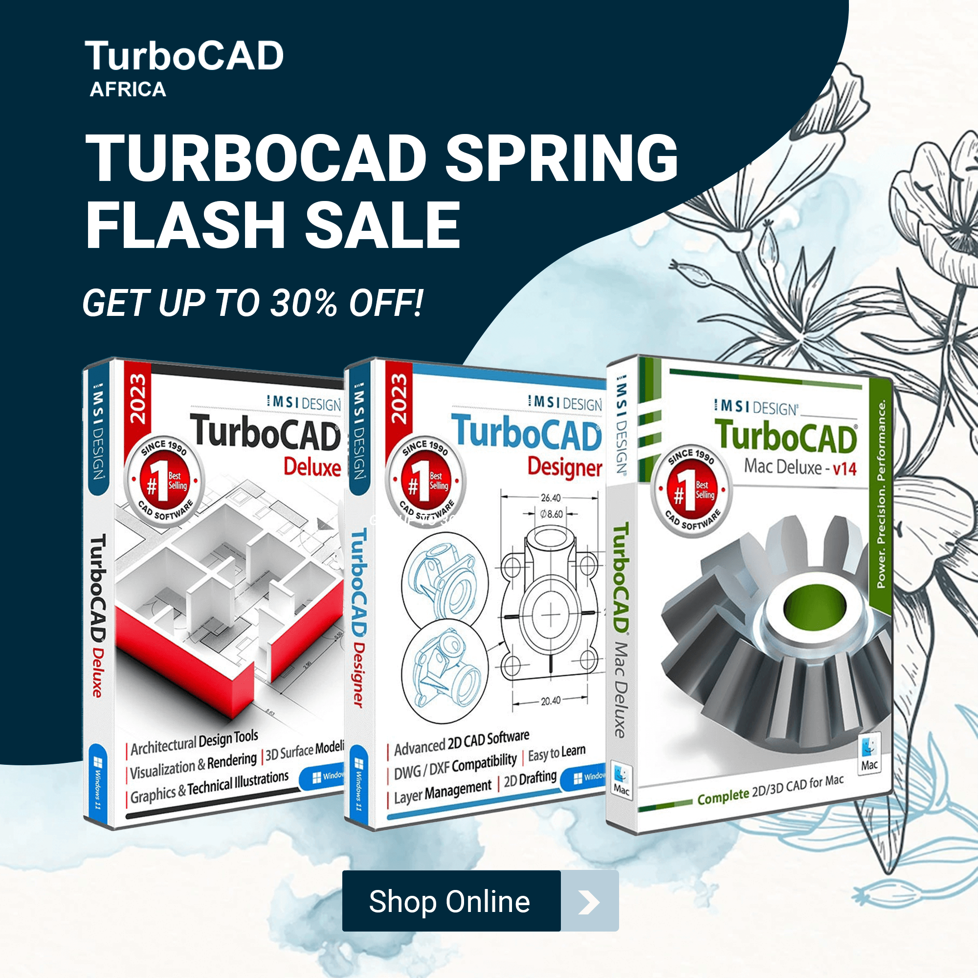 TurboCAD Africa - 2D & 3D TurboCAD Software & Training Courses